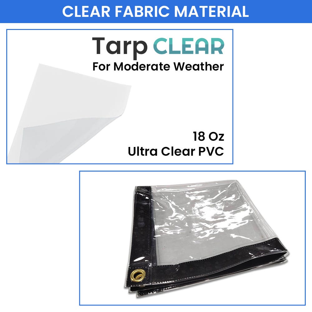 Buy Custom Clear Vinyl Tarps & Get 20% Off | Covers & All CA