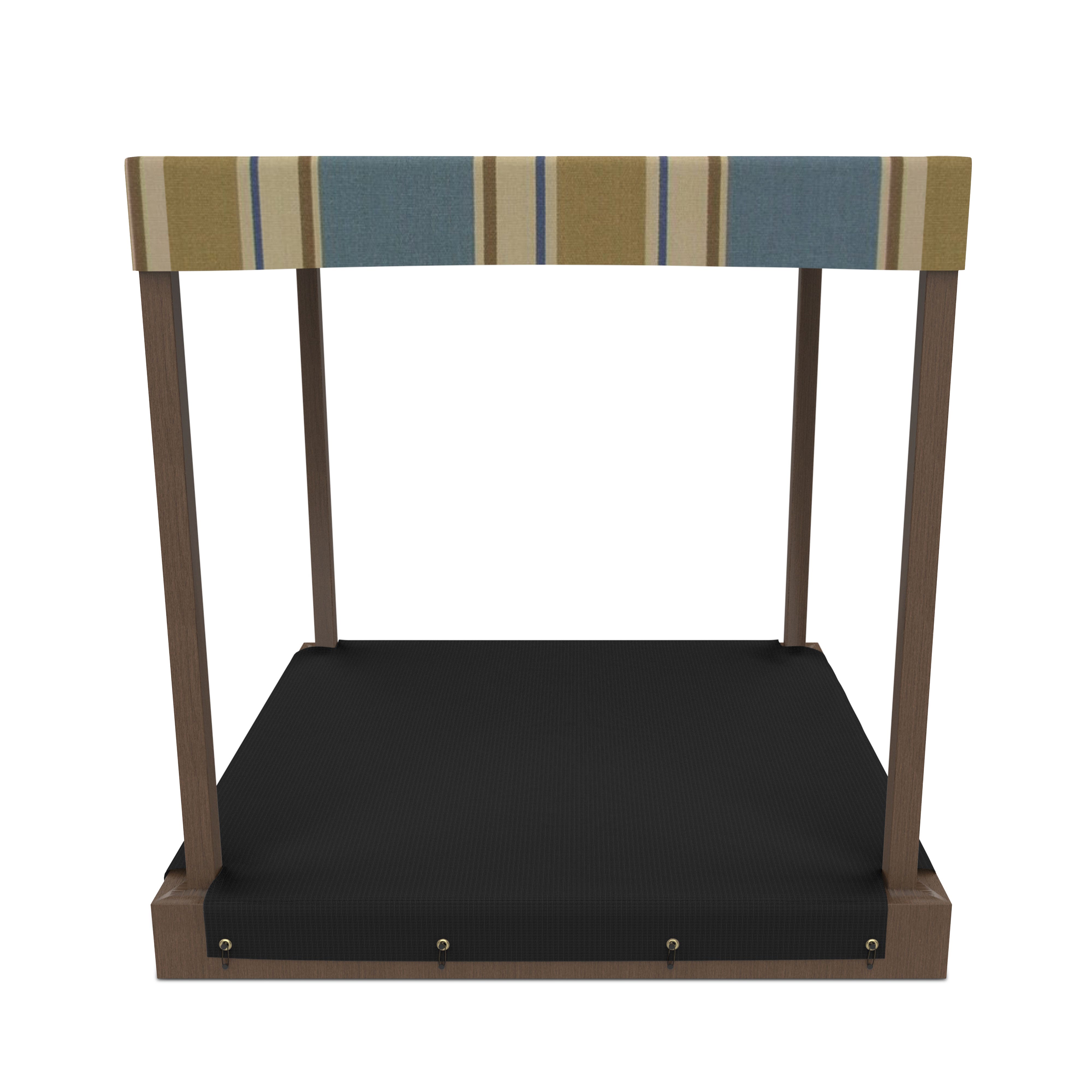 Buy Heavy Duty Custom 4 Pole Sandbox Covers | Covers & All CA