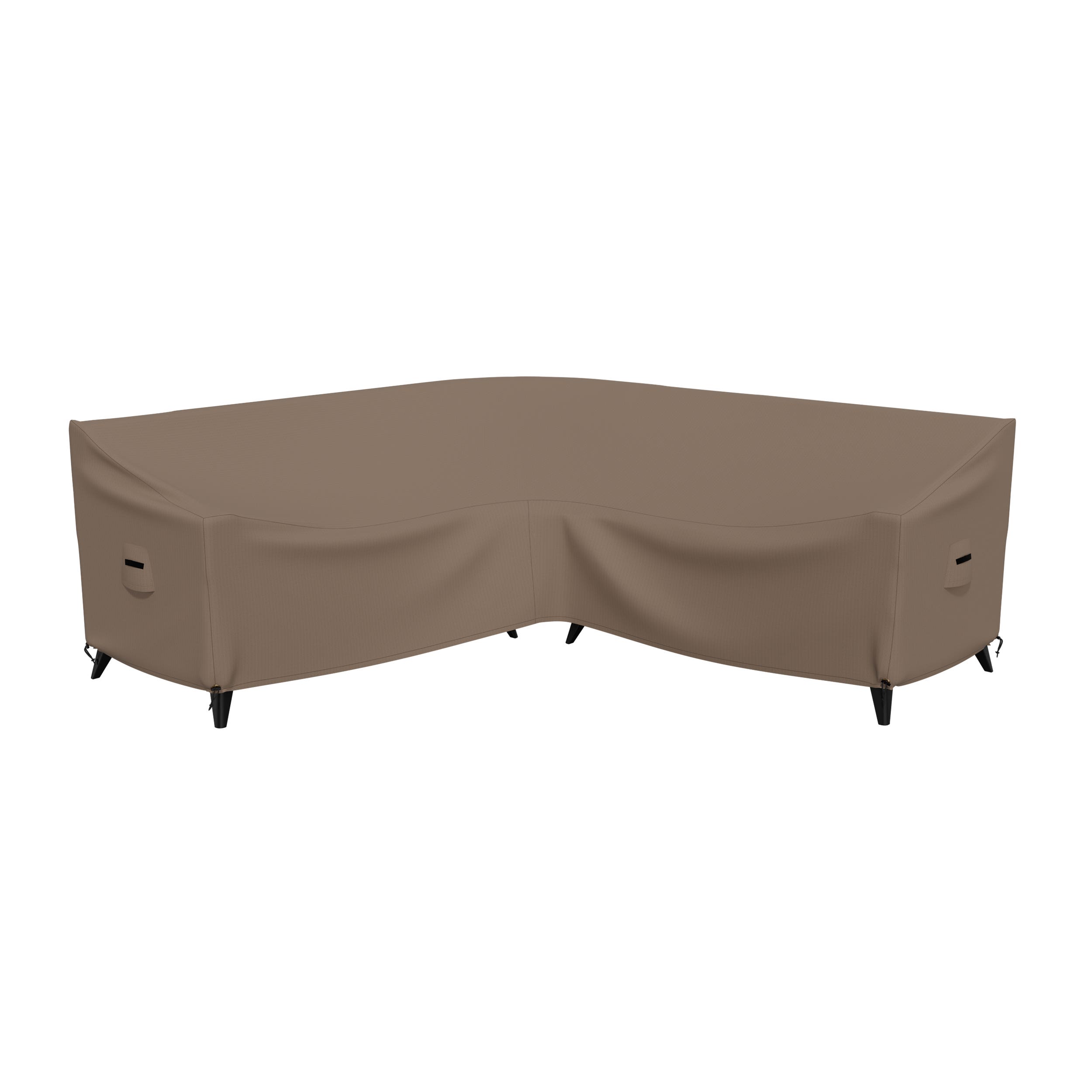 Buy L Shape Curved Sofa Cover with Customization | Covers & All CA