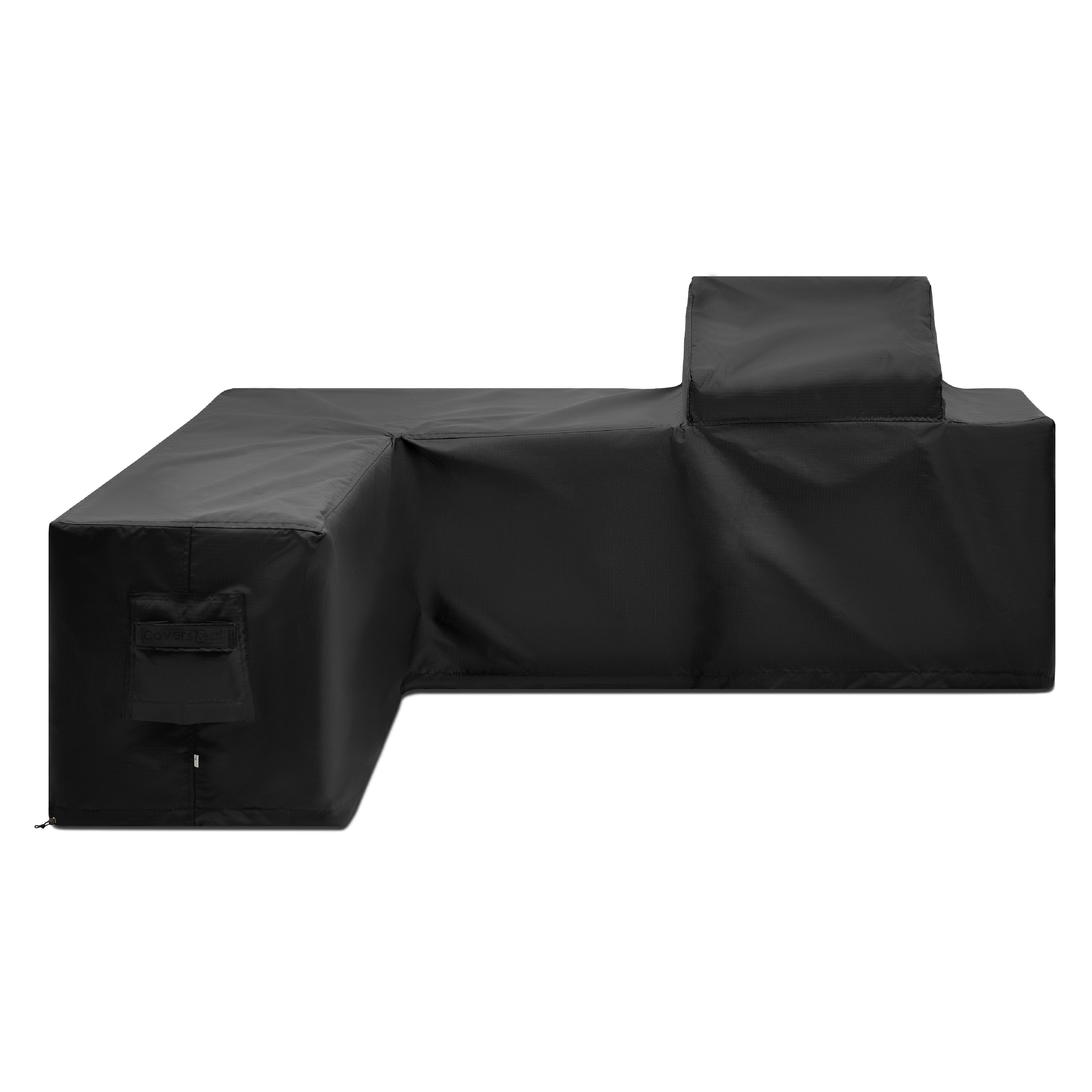 Shop L-Shaped BBQ Island Covers | Covers & All Canada