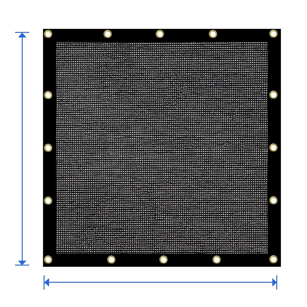 Fire Retardant Mesh Tarp - Reliable Safety & Airflow | Covers & All CA