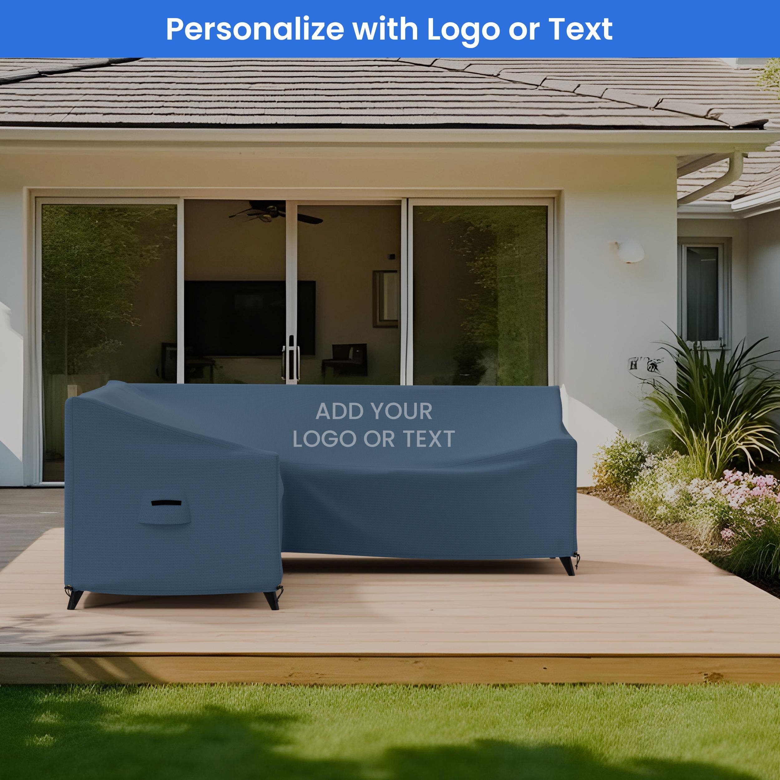 Shop L Shape Sofa Covers, Water-Repellent Sectional Sofa Covers ...