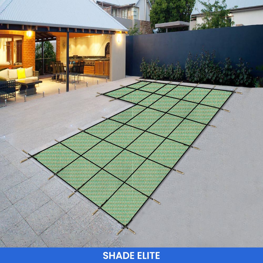 No Steps L Shape Pool Cover at Best Price | Covers & All Canada