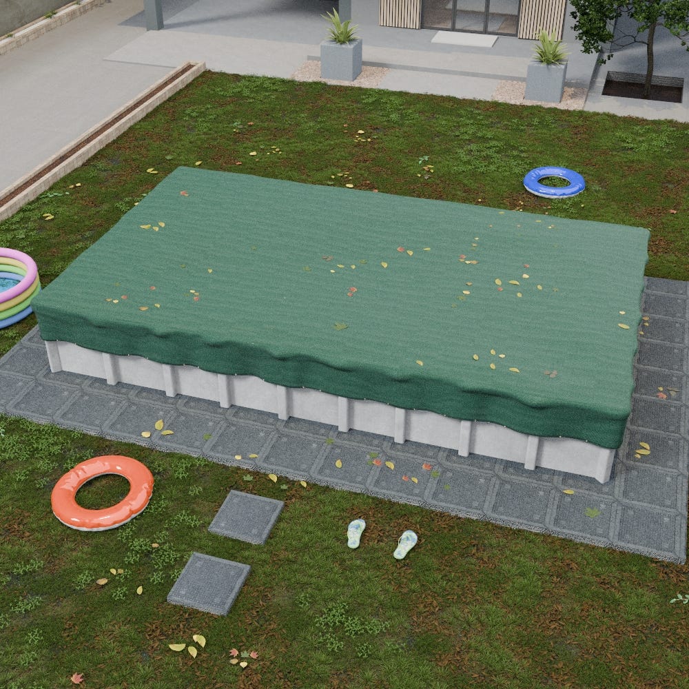 Above Ground Rectangular Pool Covers | Covers & All Canada