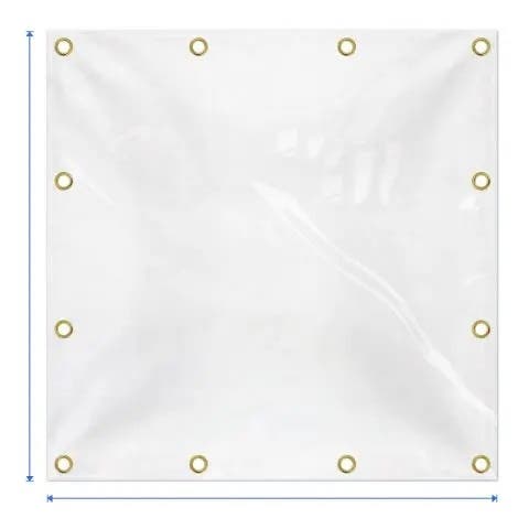 Fire Retardant Clear Vinyl Tarps | Covers & All CA