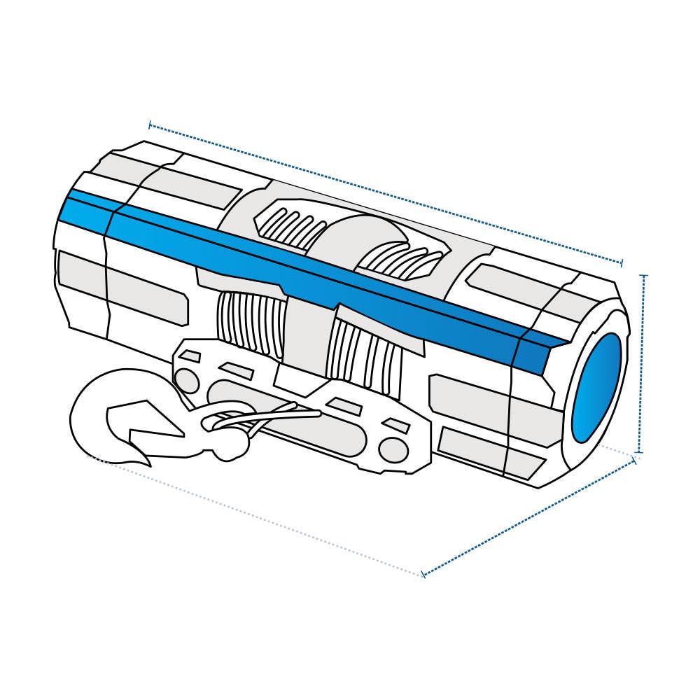 Shop for Custom WARN Axon Winch Cover | Covers & All Canada