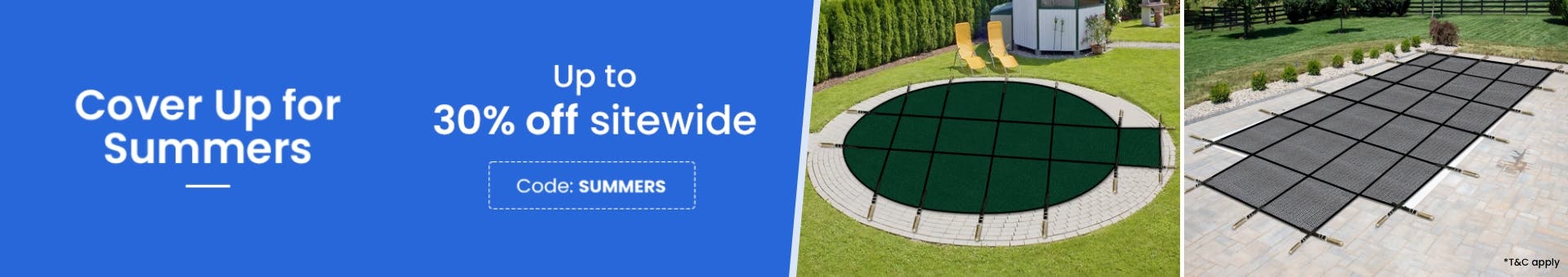 Durable Keyhole Pool Covers - Get 20% Off | Covers & All Canada